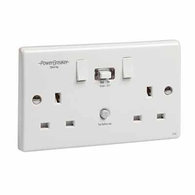 RCD Protected Accessories | RCD Sockets & Plugs | TED