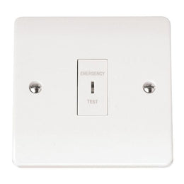 Click CMA110 Mode 10A DP 1 Gang Emergency Test Key