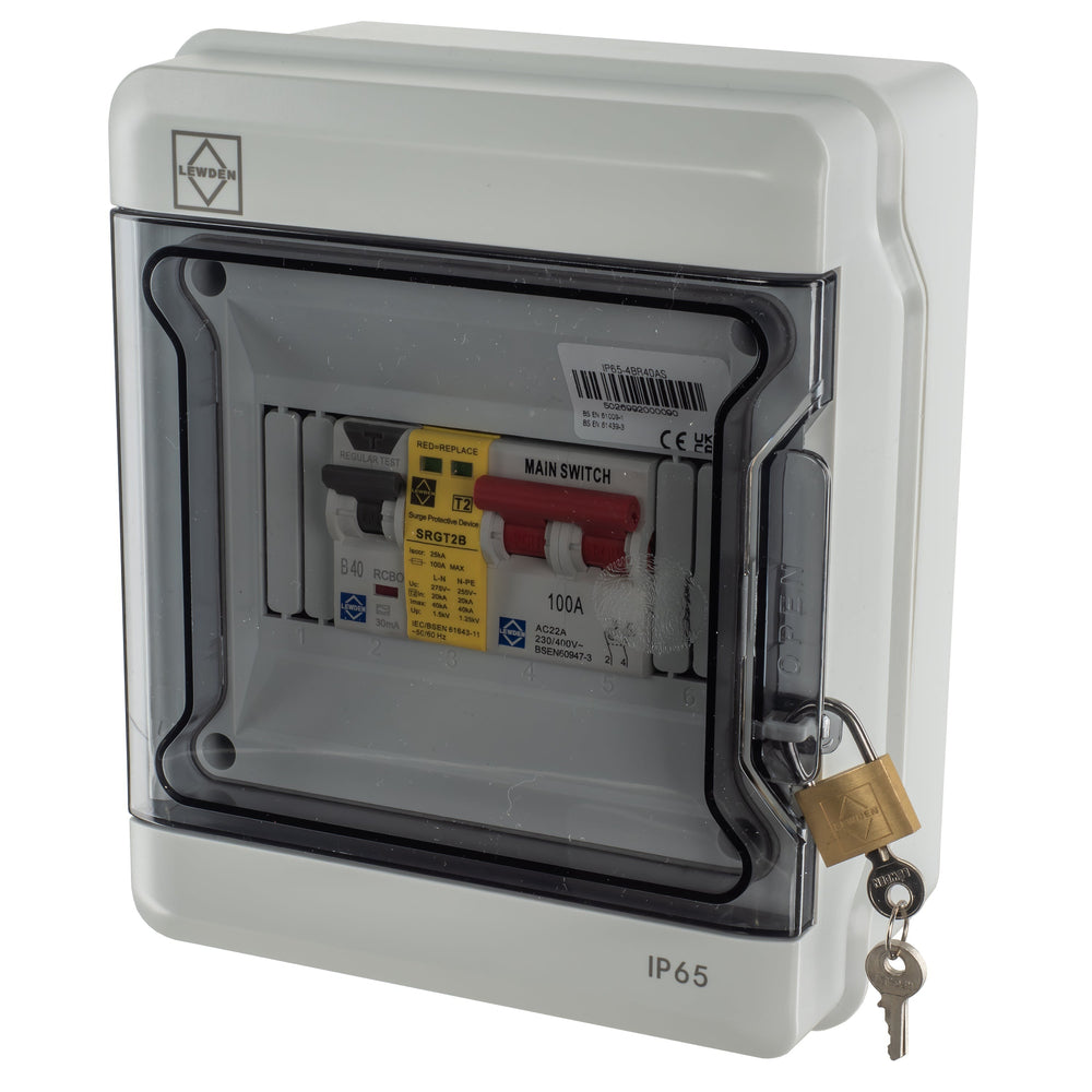 Lewden Consumer Unit Range at TED
